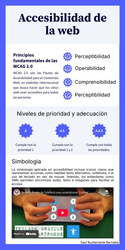Accesibilidad de la web | Genially