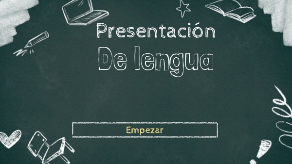 presentación de lengua | Genially