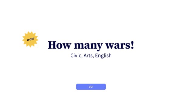 How many wars! | Genially