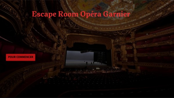 Escape Room Opéra Garnier | Genially