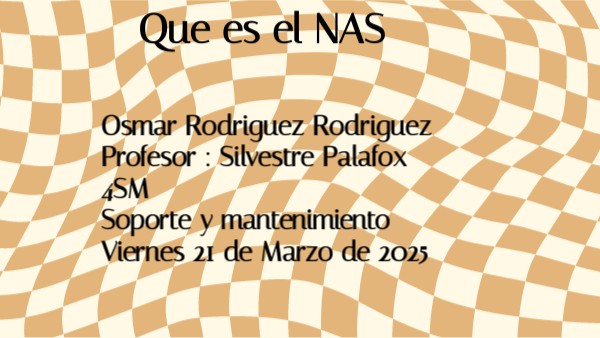 Que es el NAS | Genially