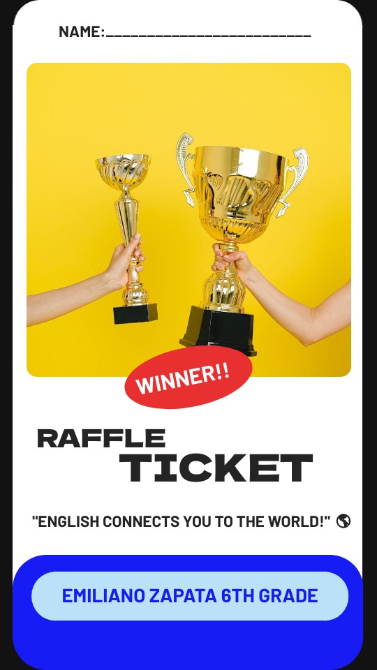 RAFFLE TICKET | Genially