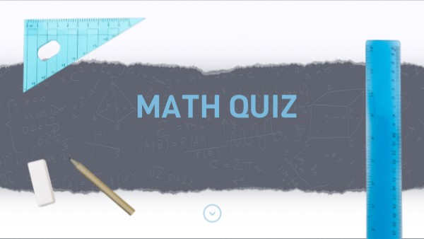 MATh Quiz | Genially