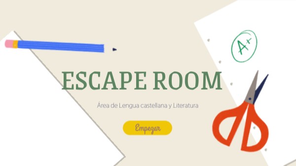 ESCAPE ROOM | Genially