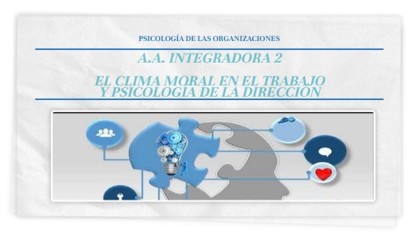 A A INTEGRADORA 2 | Genially