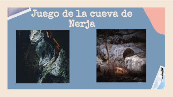 Juego de la cueva de Nerja | Genially