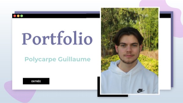 Portfolio Guillaume Polycarpe | Genially