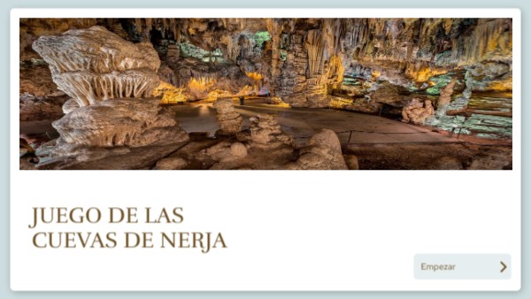 JUEGO DE LAS CUEVAS DE NERJA | Genially