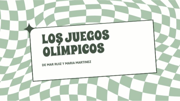 LOS JUEGOS OLíMPICOS | Genially