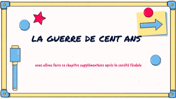 la guerre de cent ans | Genially
