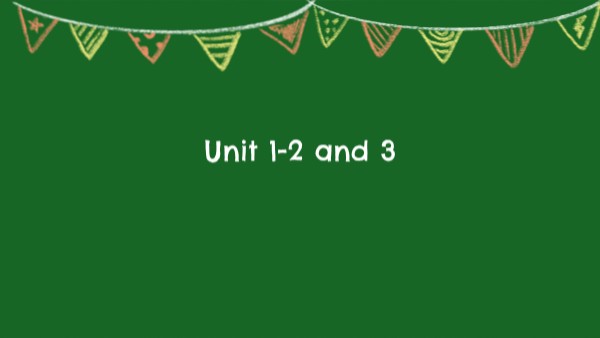 Unit 1-2 and 3 | Genially