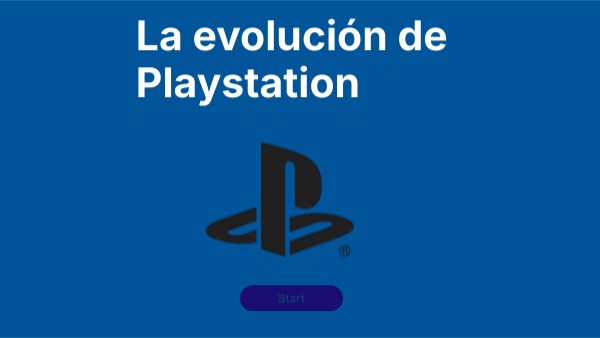 La evolución de PlayStation | Genially