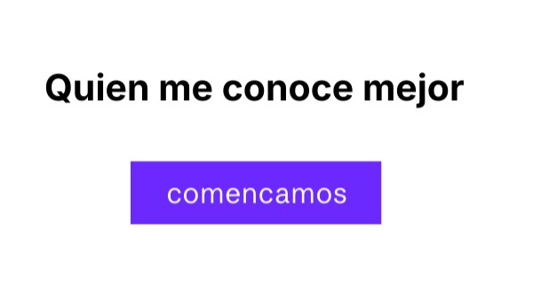 Quien me conoce mejor | Genially