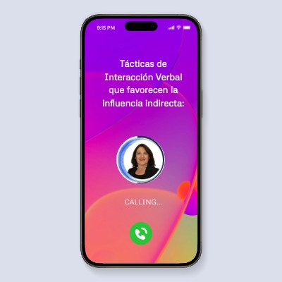 Tácticas de Interacción Verbal que favorecen la influencia indirecta ...