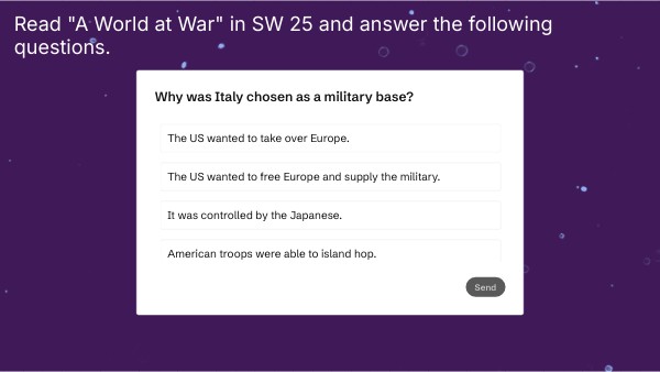 SW 25 Quiz | Genially