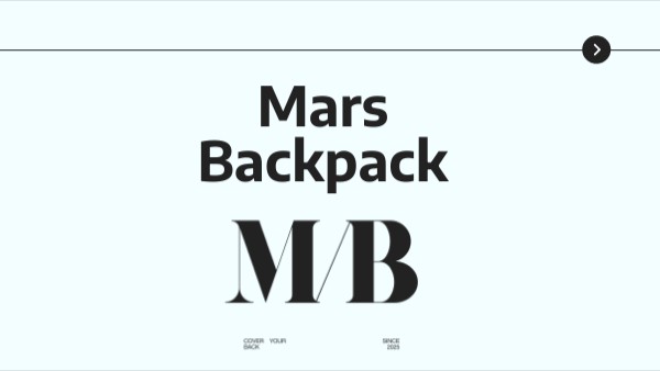 Mars Backpack | Genially