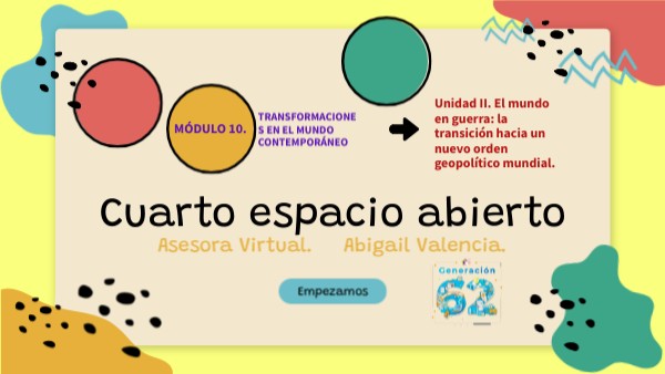 G-62 Cuarto espacio | Genially