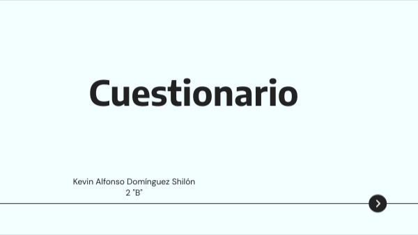 Kevin Alfonso Domínguez Shilón 2 "B". Actividad 5 | Genially