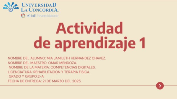 Actividad de aprendizaje 1 | Genially