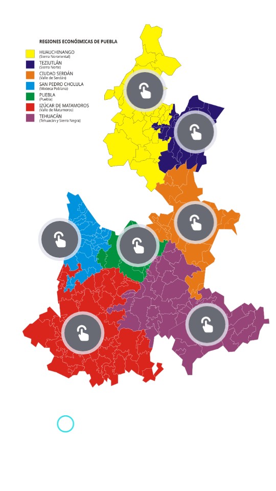 Mapa del Estado de Puebla y sus elementos bióticos y abióticos | Genially