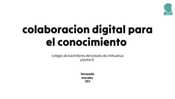 colaboracion digital para el conocimiento | Genially