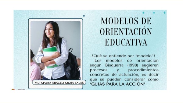 MODELOS DE ORIENTACIÓN EDUCATIVA | Genially