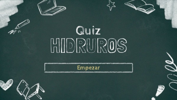 Quiz Hidruros | Genially