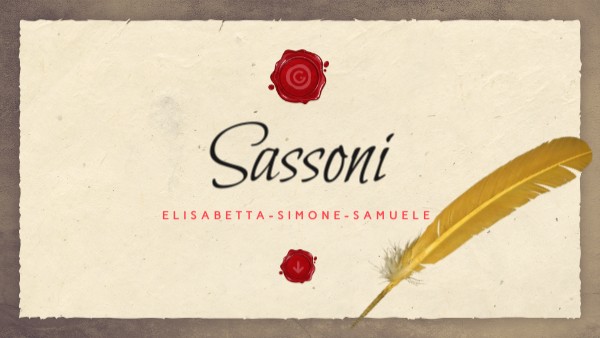 Sassoni | Genially