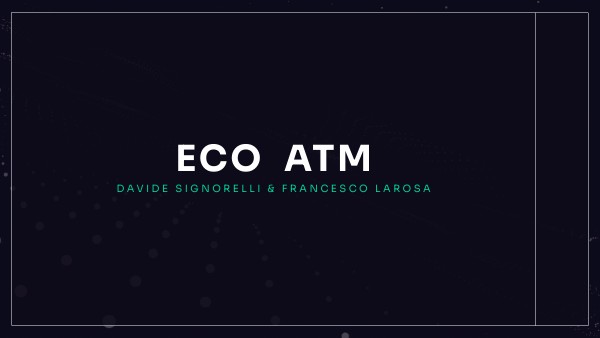 ECO ATM | Genially