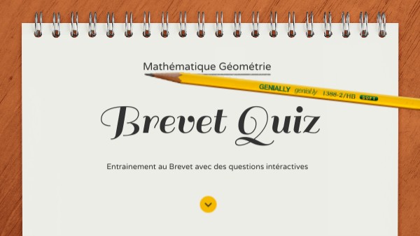 Brevet Quiz | Genially