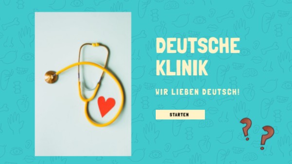 Klinik der deutschen Sprache A1 | Genially