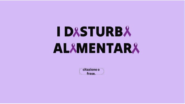 I D STURB AL MENTAR | Genially
