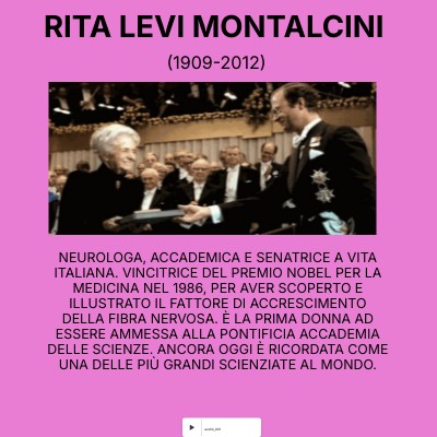 RITA LEVI MONTALCINI | Genially