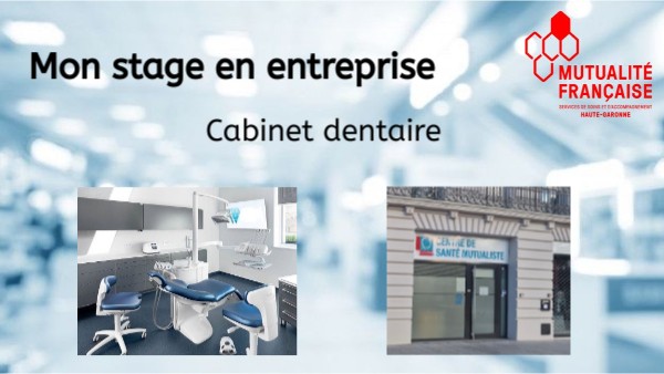 Mon stage en entreprise | Genially