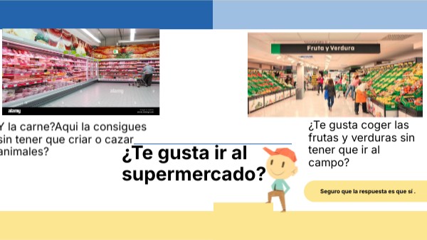 ¿Te gusta ir al supermercado? | Genially