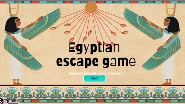 Egyptian escape game | Genially