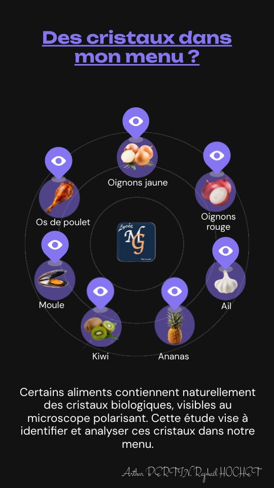 Des cristaux dans mon menu ? | Genially