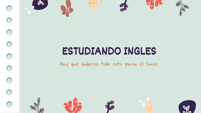 Estudiando ingles | Genially