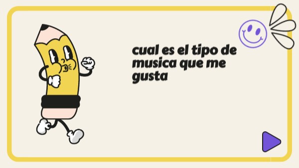 cual es el tipo de musica que me gusta | Genially