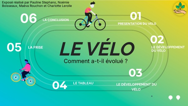 le vélo | Genially
