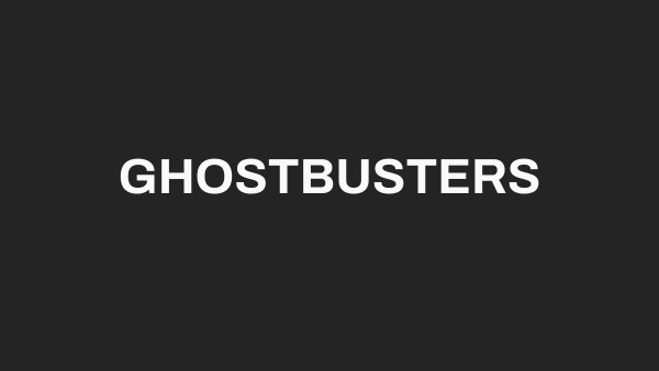 GHOSTBUSTERS | Genially