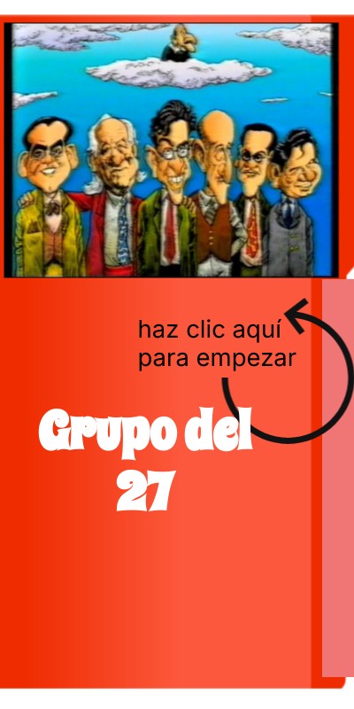 Generación del 27 | Genially