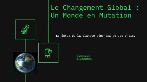 Le Changement Global : Un Monde en Mutation | Genially