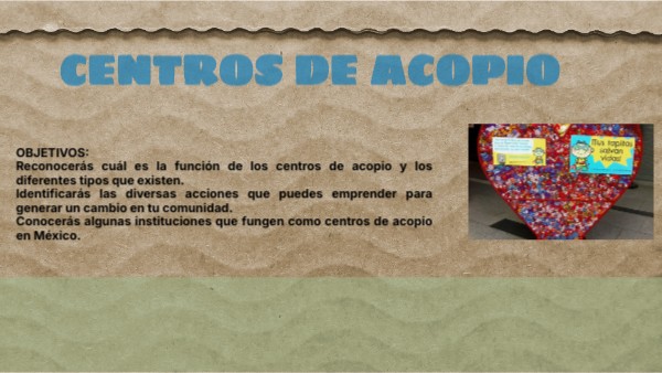 CENTROS DE ACOPIO | Genially