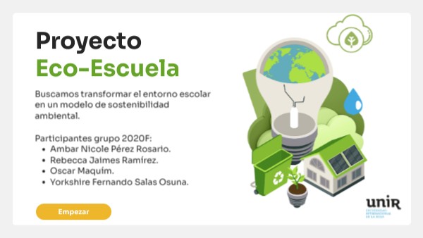 🌱Proyecto Eco-Escuela STEM | Genially