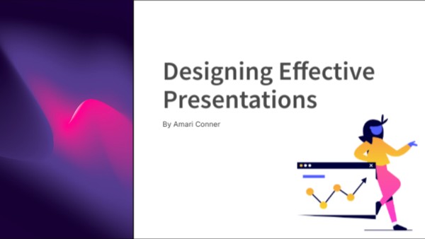 Designing Effective Presentations eLearning | Genially