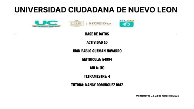 Manejo de bases de datos con SQL Server 2000 | Genially