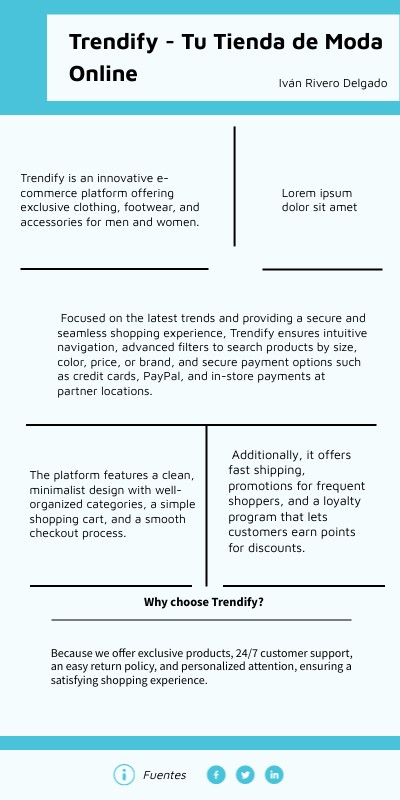 Trendify - Tu Tienda de Moda Online | Genially