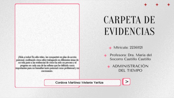 Carpeta de Evidencias | Genially