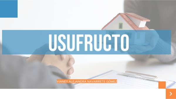 USUFRUCTO | Genially